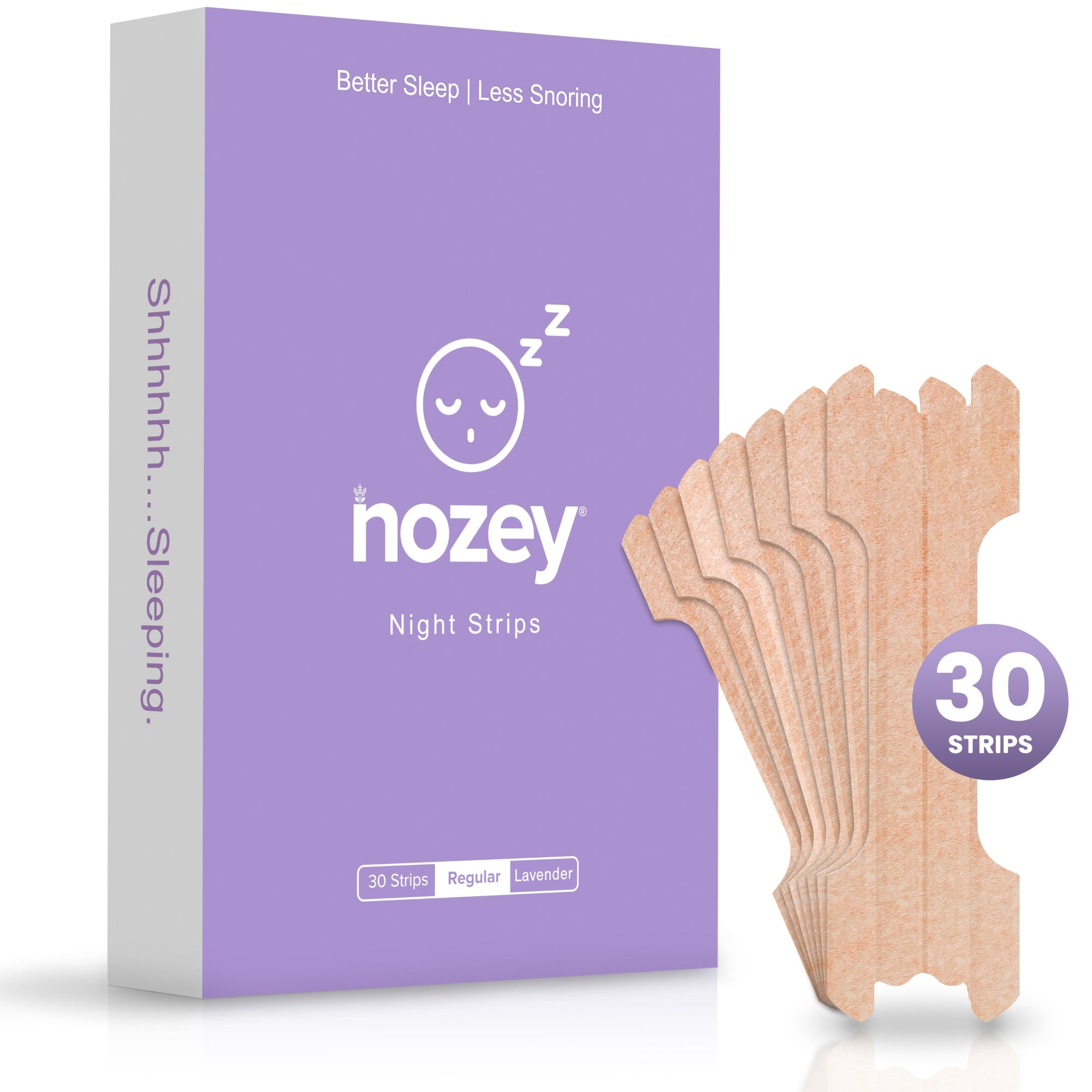 Night Strips - Lavender | Scented Nasal Strips For Sleep – Nozey